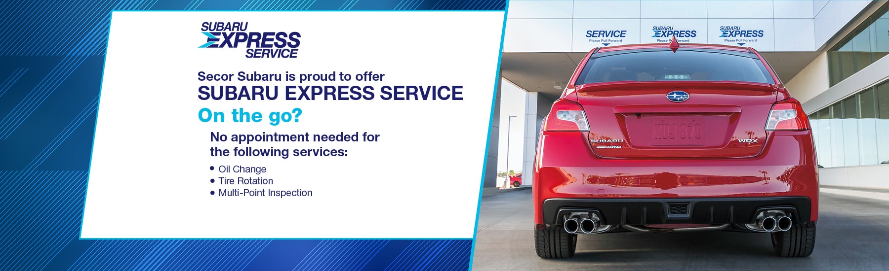 Secor Subaru Express Service | Secor Subaru