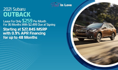 New Subaru Lease Offers and Specials in New London, CT