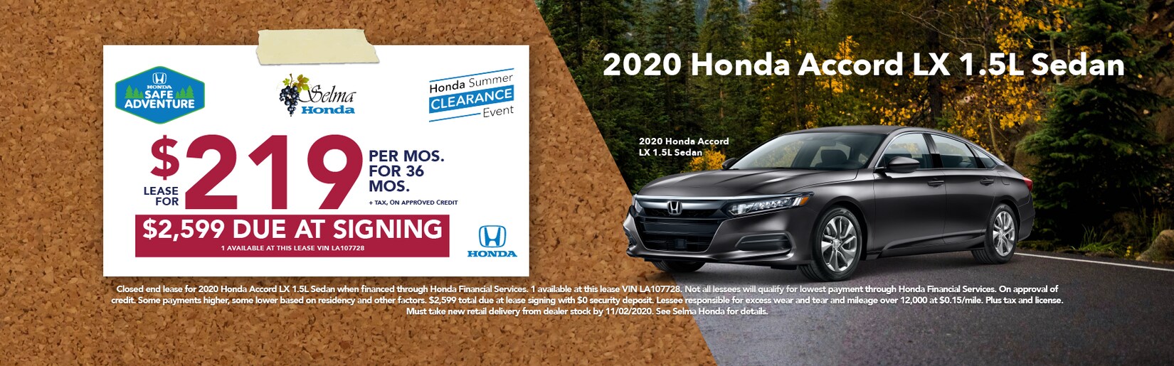 Selma Honda | New Honda Dealership in Selma, CA