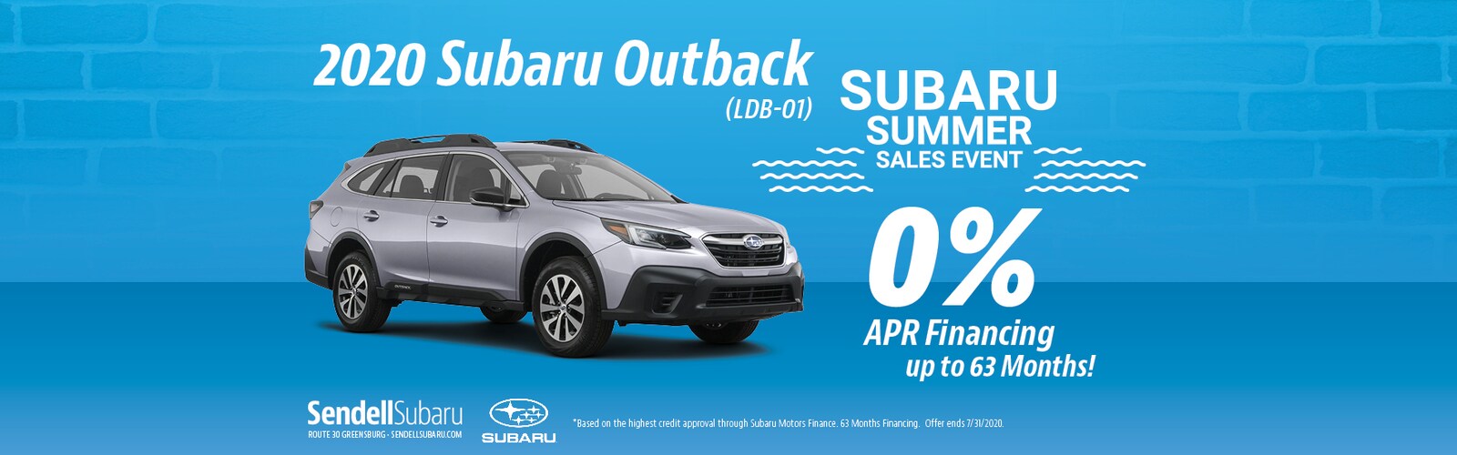 Sendell Subaru | New 2020 Subaru Dealer in Greensburg Serving Pennsylvania