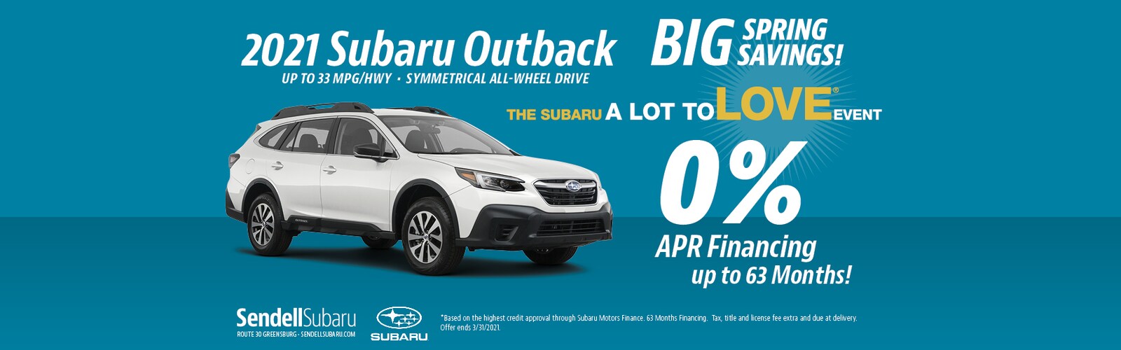 Sendell Subaru | Subaru Dealer in Greensburg PA