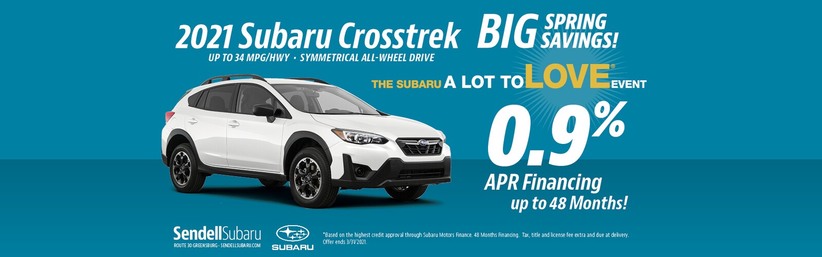 Sendell Subaru | Subaru Dealer in Greensburg PA