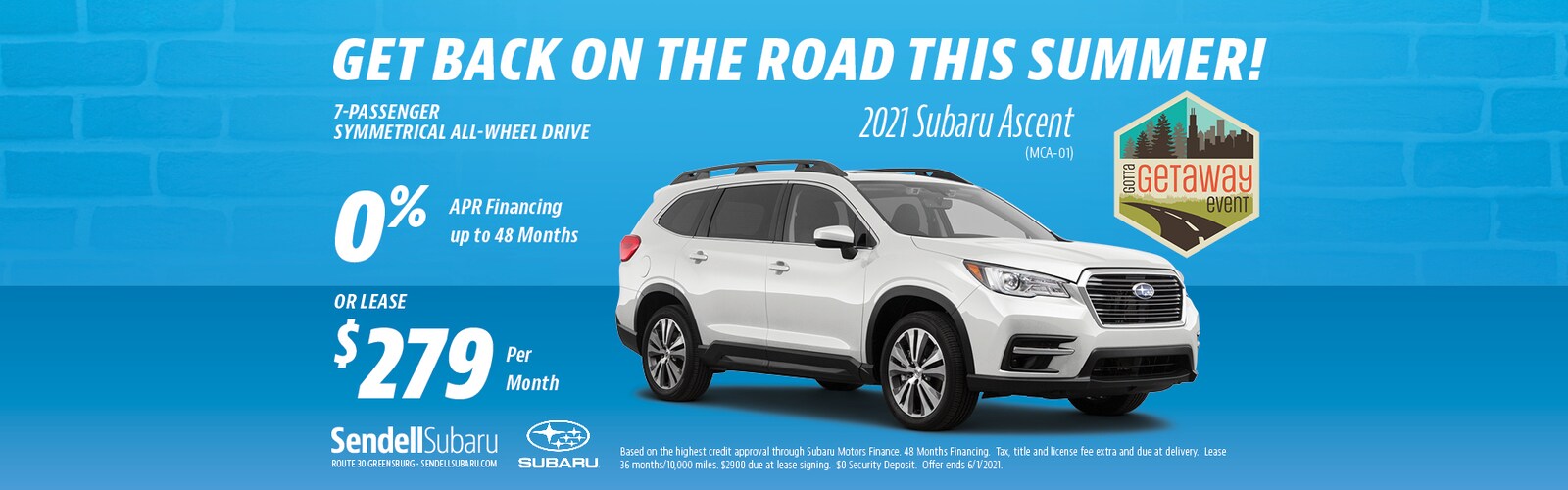 Sendell Subaru | Subaru Dealer in Greensburg PA