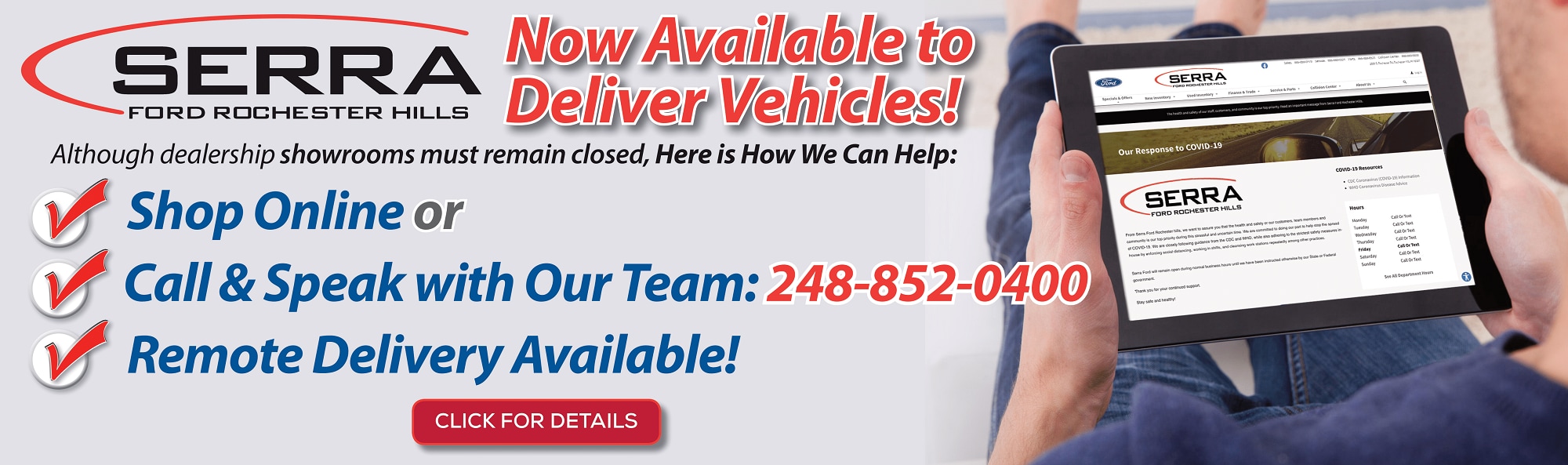 Serra Ford Rochester Hills | Ford Dealer in Rochester Hills, MI