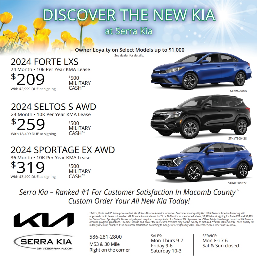 Weekly Ad | Serra Kia