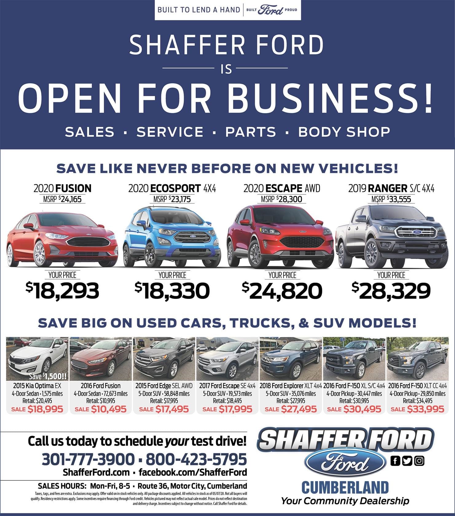 Built For The Holidays | Shaffer Ford