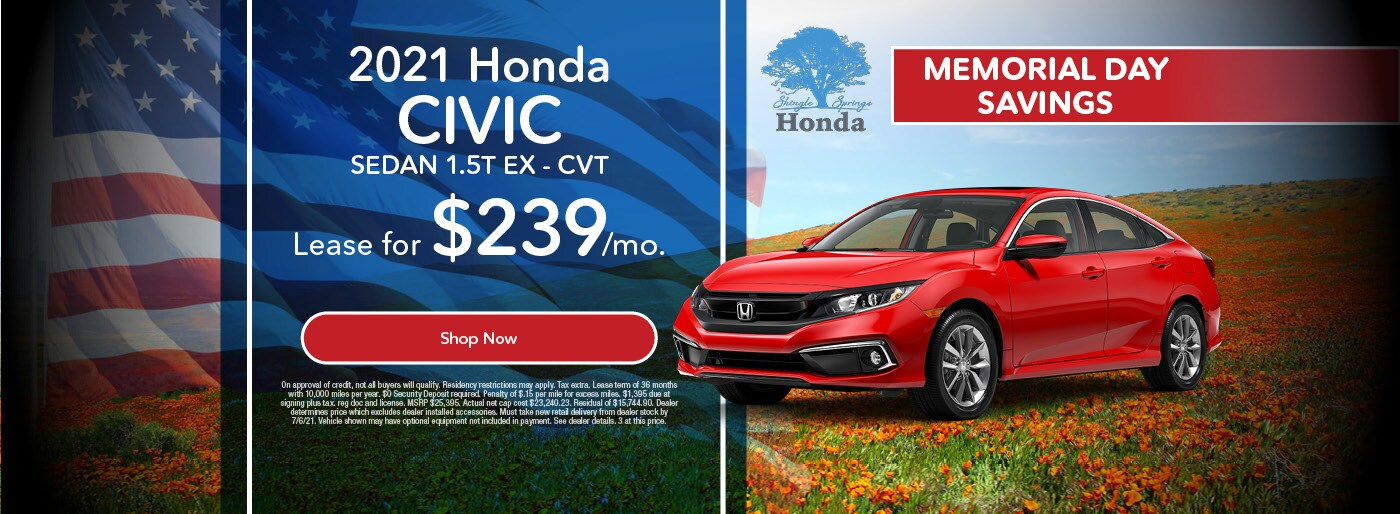 Cameron Park CA's Honda Dealer | Shingle Springs Honda New and Used ...