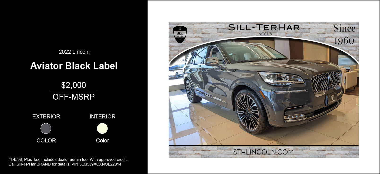 Lincoln Car & SUV Specials Near Denver | Sill - TerHar Motors Lincoln