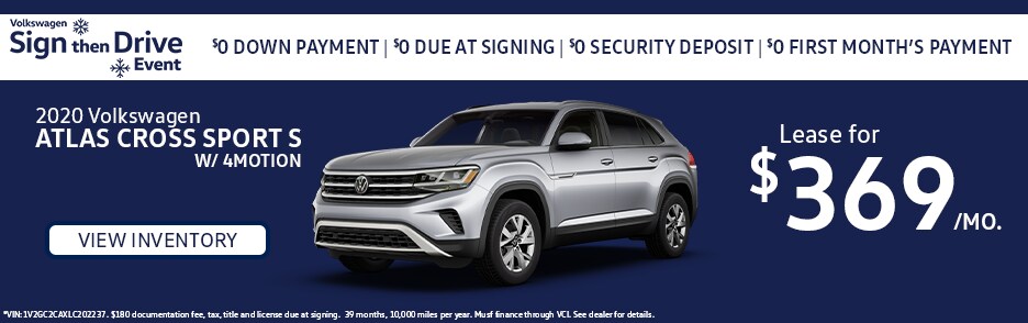 Sign then Drive Specials | Volkswagen of Sioux City