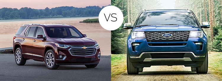 Explorer, Traverse, Pilot, Grand Cherokee, Highlander Comparison ...