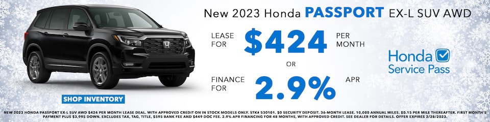 Honda Lease Deals in Philadelphia, PA (Offers Valid Thru 2/28/23)