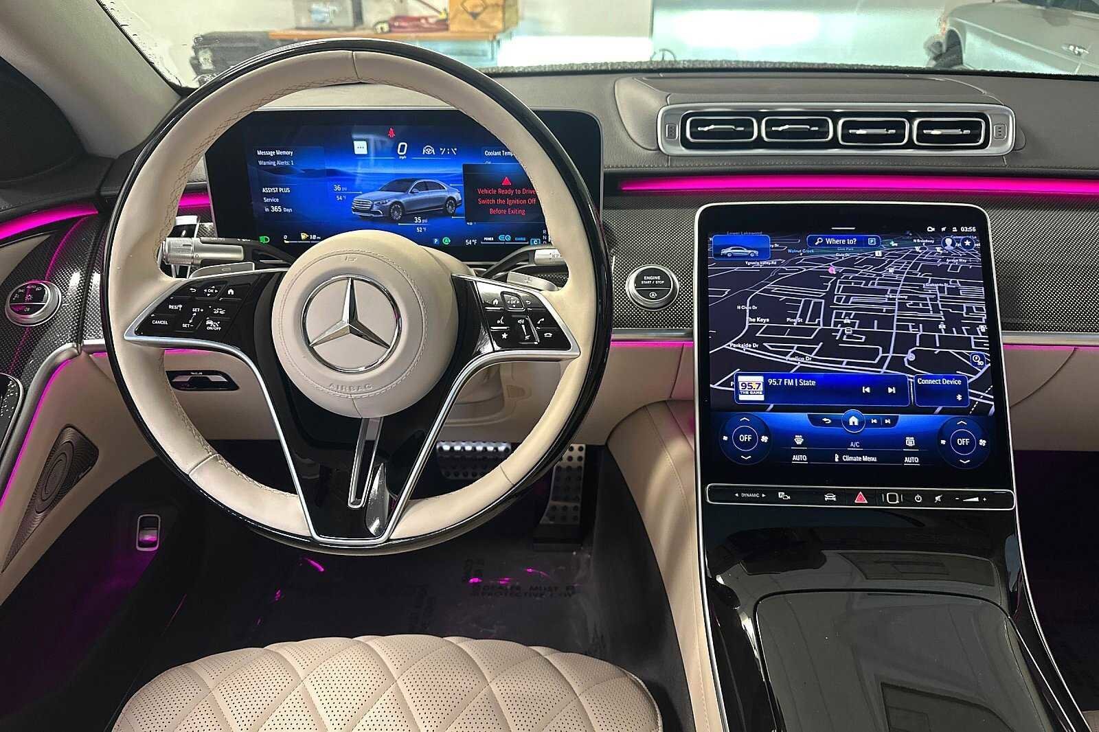 Mercedes Benz S Class 2022 Interior Lights