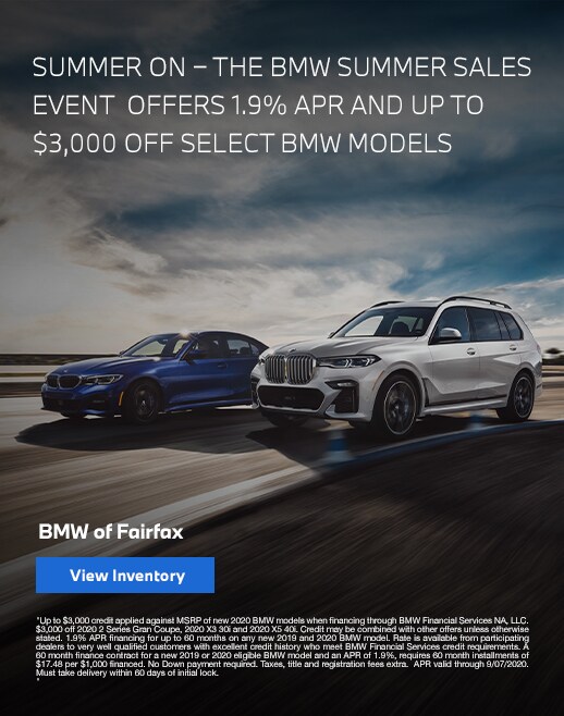 New BMW Lease Specials in Fairfax | BMW Dealer Serving Washington, D.C.