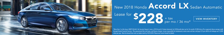 New Honda Cars, Trucks & SUVs | Carson Honda