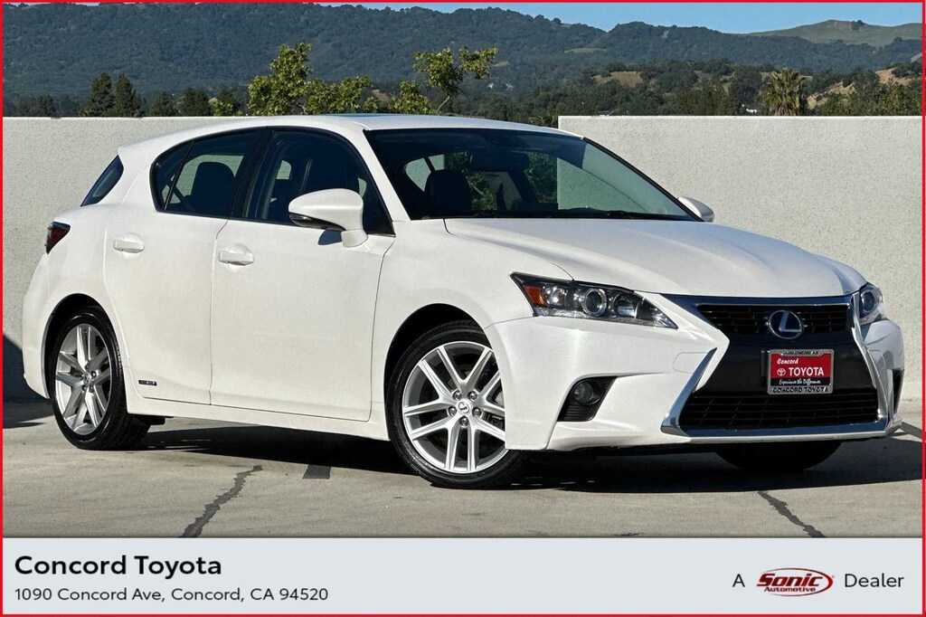 Used 2016 LEXUS CT 200h Hybrid For Sale in Concord CA | Stock: PG2273616