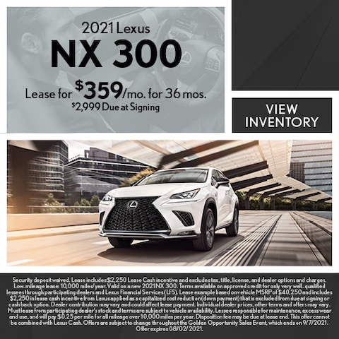 New Lexus Lease Specials in the Bay Area | Lexus of Serramonte