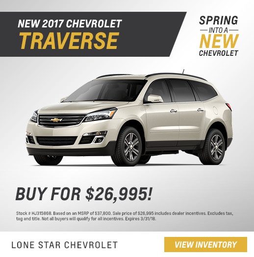 New Chevrolet Specials in Houston | Lone Star Chevrolet