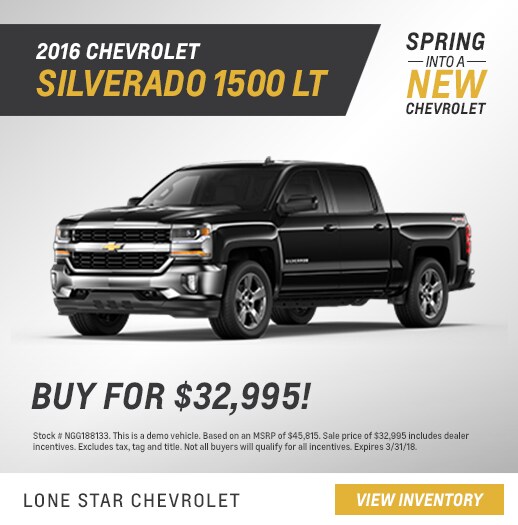 New Chevrolet Specials in Houston | Lone Star Chevrolet