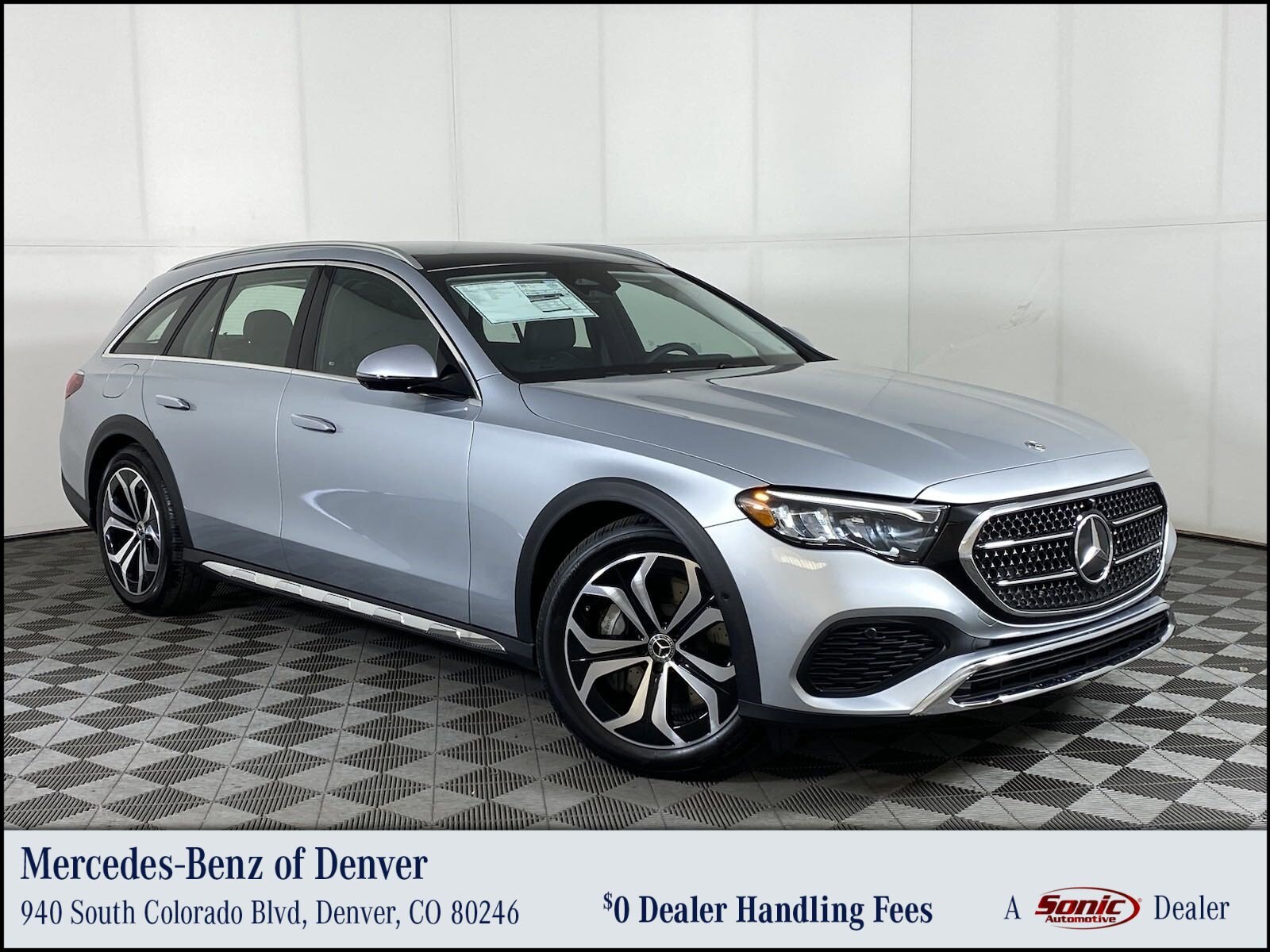 New 2025 Mercedes Benz E Class E 450 4MATIC All Terrain For Sale in Denver CO Stock SA087258