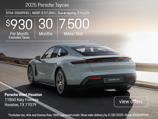 Porsche taycan leasing deals store