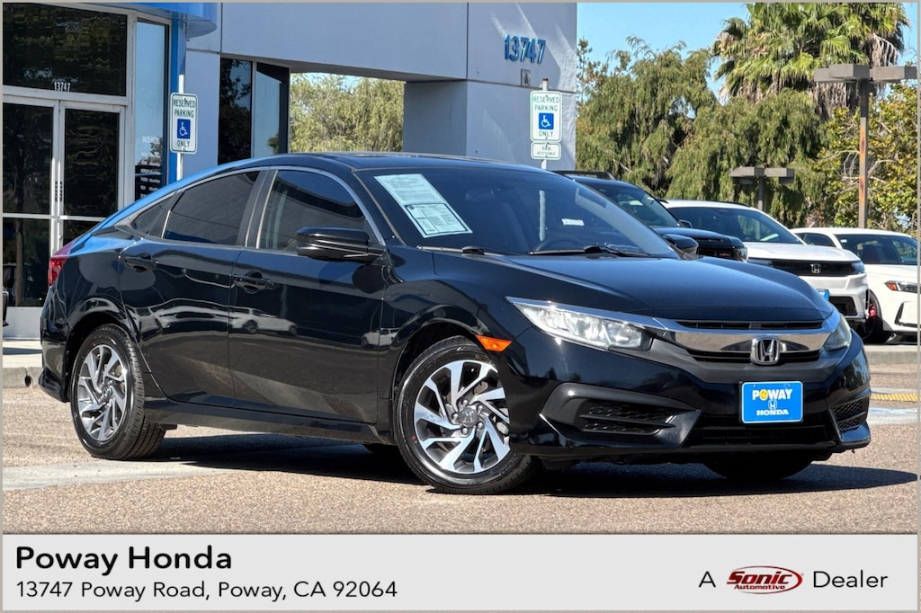Certified Used 2017 Honda Civic EX For Sale in Long Beach, CA | Stock: IHE211446