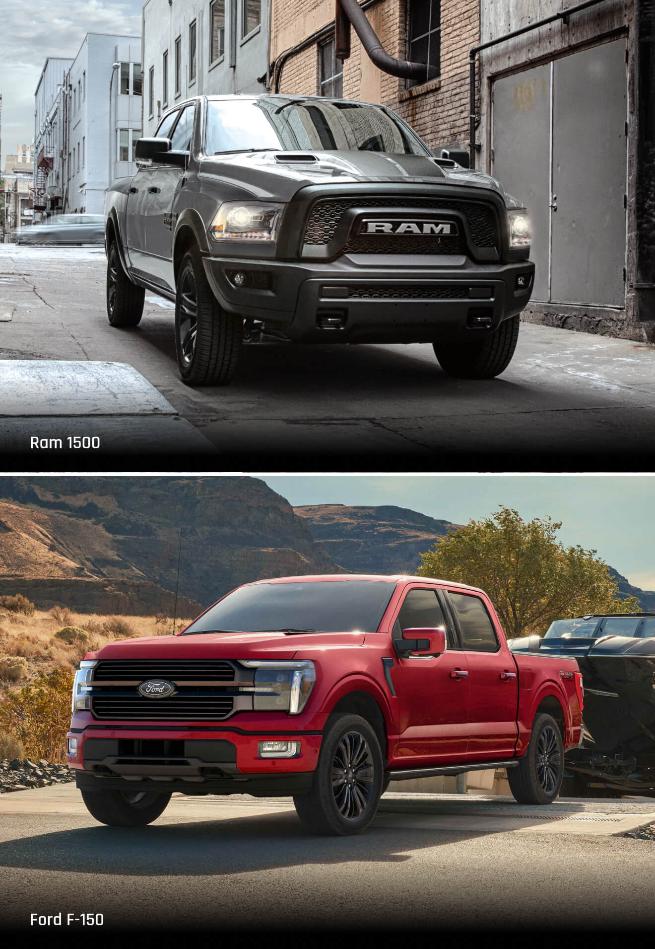 Compare The 2024 Ram 1500 Vs. Ford F-150