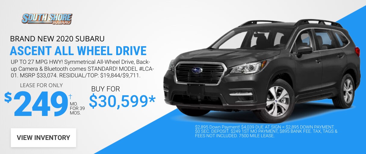 Subaru Dealer Long Island | South Shore Subaru | New 2020 Subaru ...