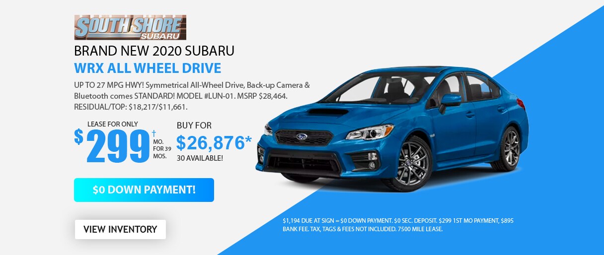 Subaru Dealer Long Island | South Shore Subaru | New 2020 Subaru ...