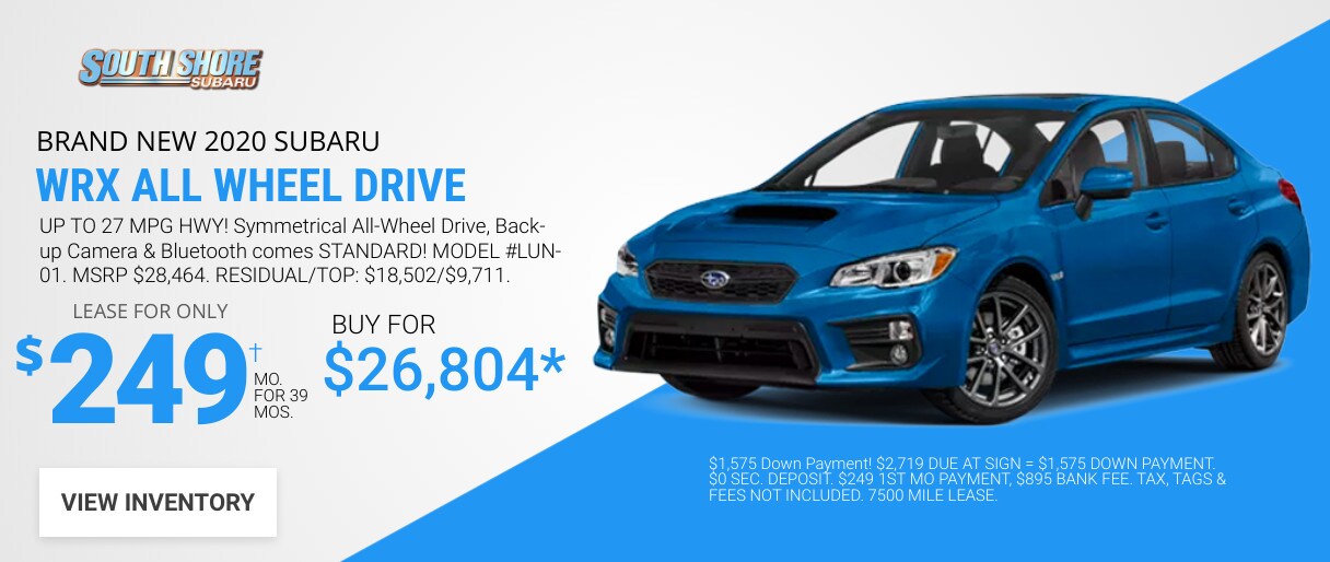 Subaru Dealer Long Island | South Shore Subaru | New 2020 Subaru ...