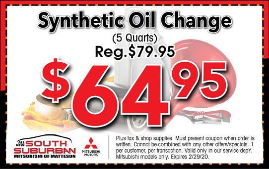 Mitsubishi Service Specials in Matteson, IL | South Suburban Mitsubishi