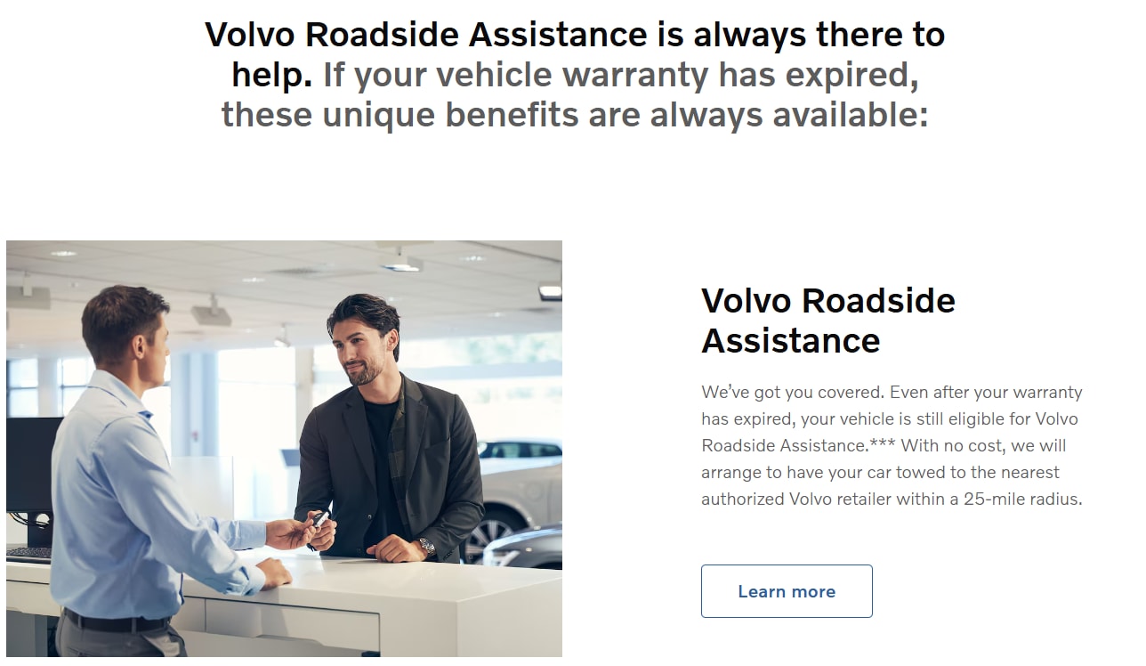 Volvo Roadside Assistance Plus | Support 1-800-638-6586 | Steingold ...