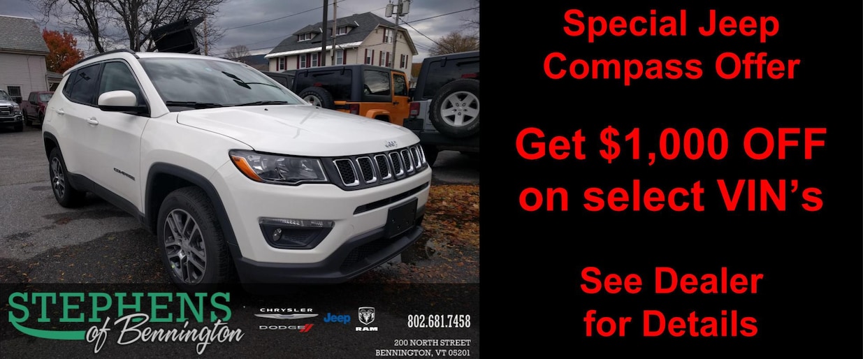 Stephens Chrysler Jeep Dodge Ram of Bennington | New Dodge, Jeep ...