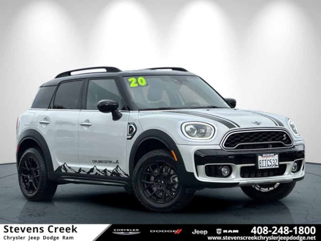 Used 2020 MINI Cooper S Countryman White Silver Addition For Sale in ...