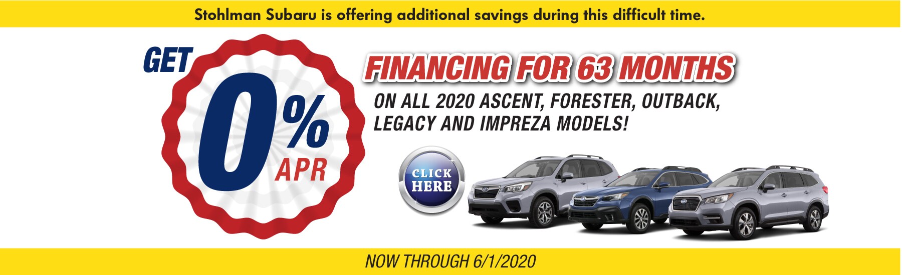 Stohlman Subaru of Sterling | New 2020 Subaru Dealer in Sterling, VA