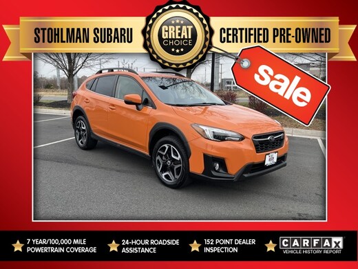 Certified Pre-Owned Subaru Cars & SUVs for Sale in Sterling | Stohlman ...