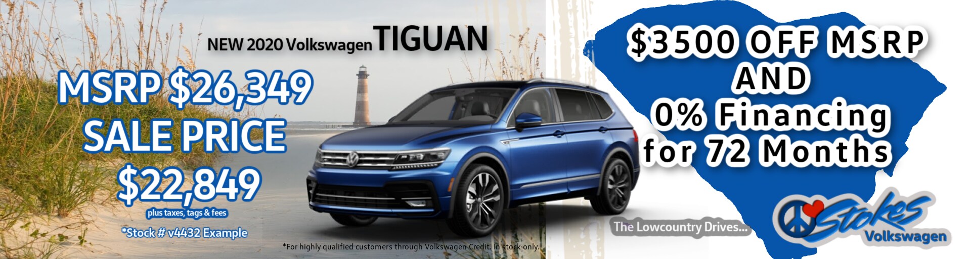 Stokes Volkswagen in North Charleston, SC | New VW Dealership