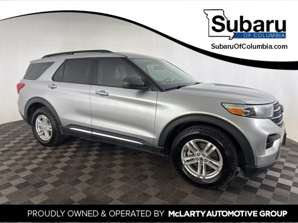 Used Iconic Silver 2020 Ford Explorer for Sale in Columbia, MO - Joe ...