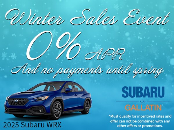 Specials | Subaru of Gallatin