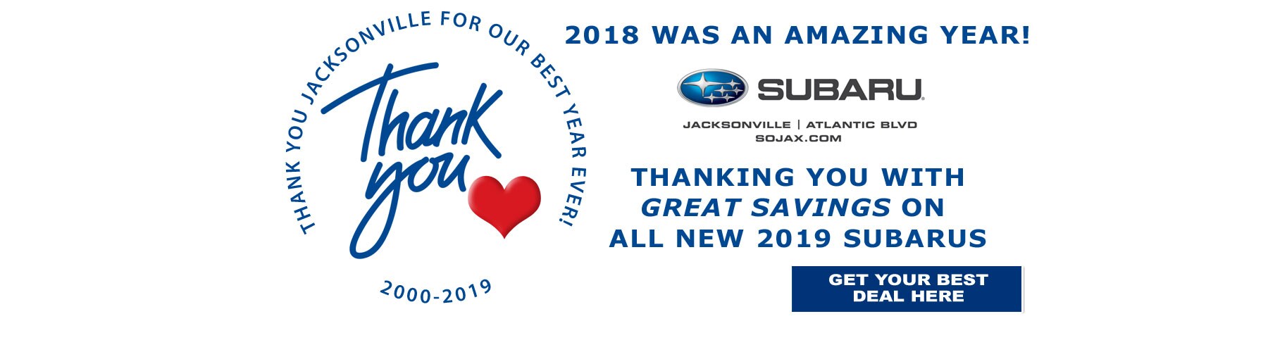 New Subaru & Used Car Dealer in Jacksonville, FL - Subaru of Jacksonville