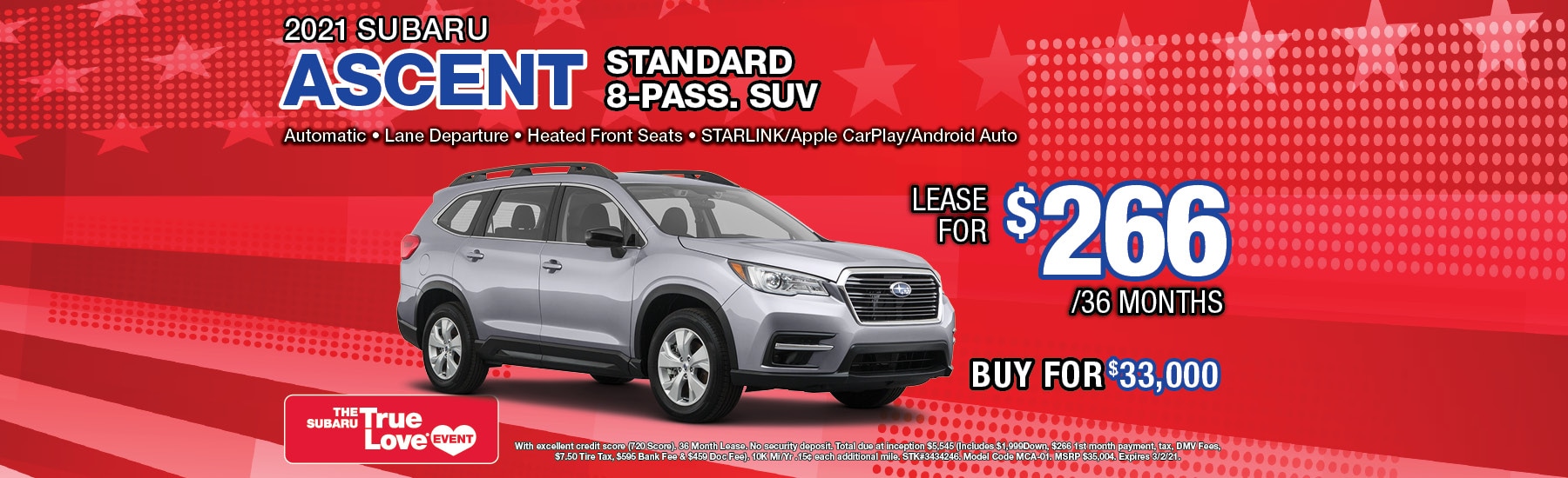New Subaru Dealer Near Me | New Subaru For Sale in New Jersey