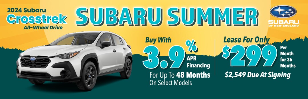 Subaru Summer Sales Event | Subaru of New England