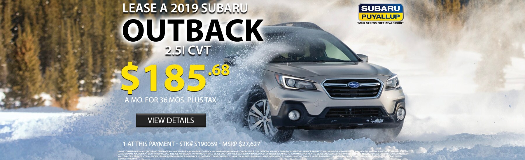 Subaru of Puyallup | New 2018-2019 & Used Car Dealer | Serving Tacoma ...