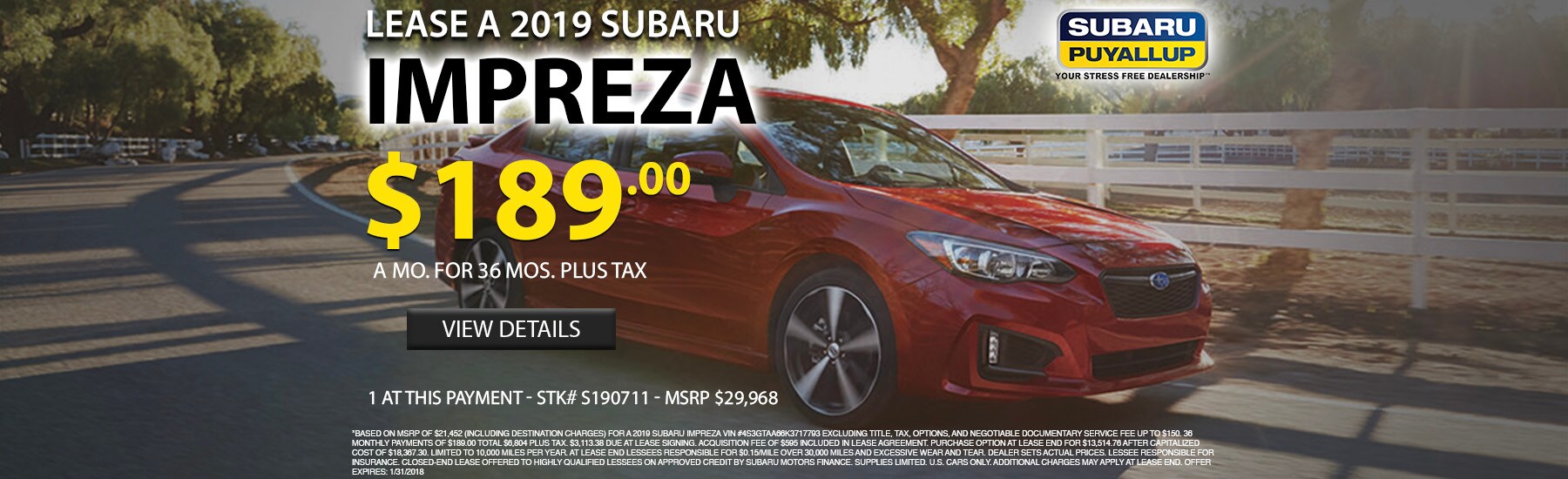 Subaru of Puyallup | New 2018-2019 & Used Car Dealer | Serving Tacoma ...