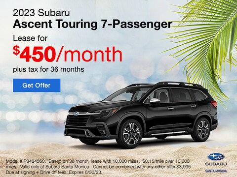 New Vehicle Specials | Subaru Santa Monica