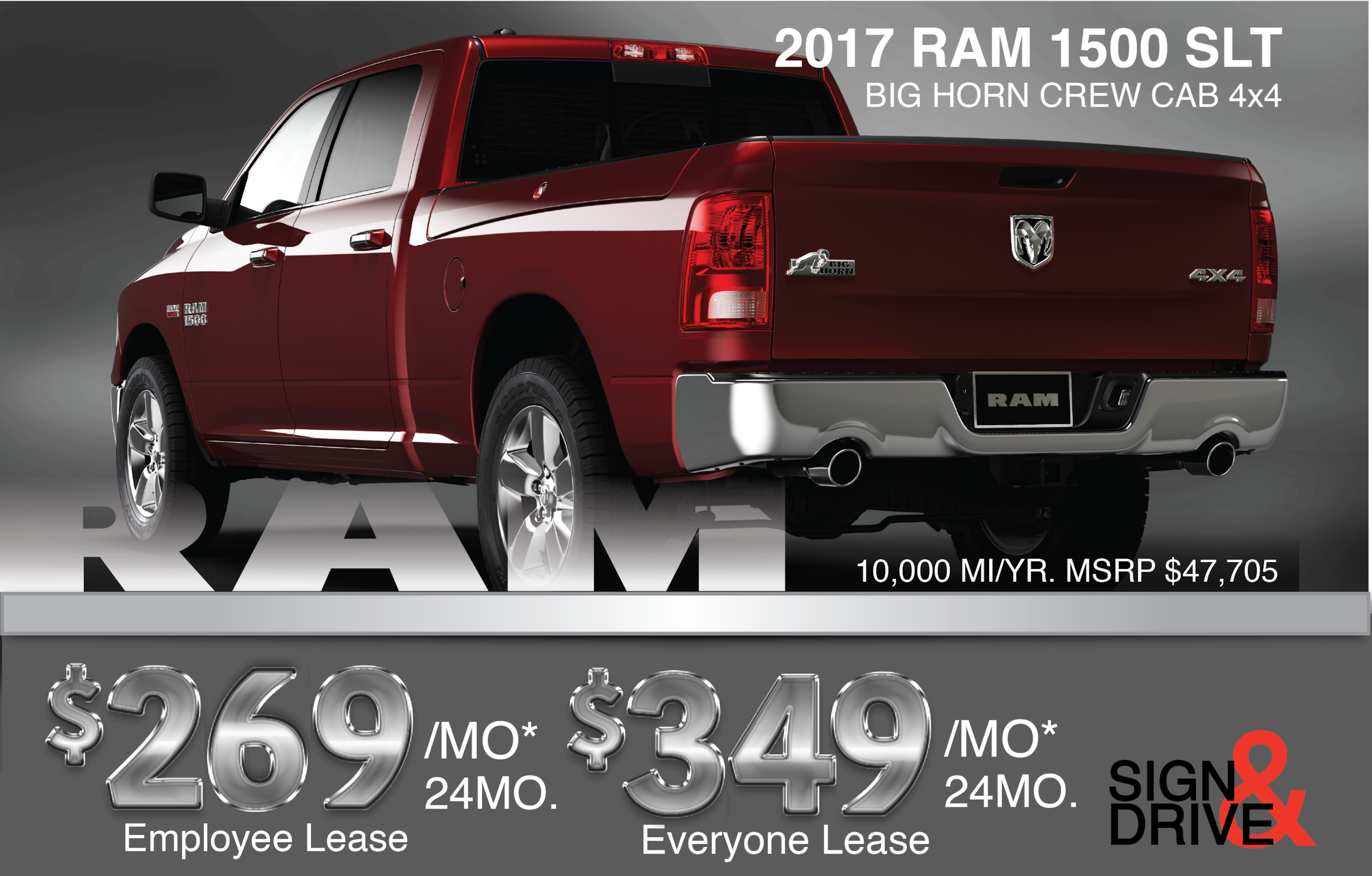 Sign & Drive Ram 1500 | Suburban Chrysler Dodge Jeep Ram of Ann Arbor