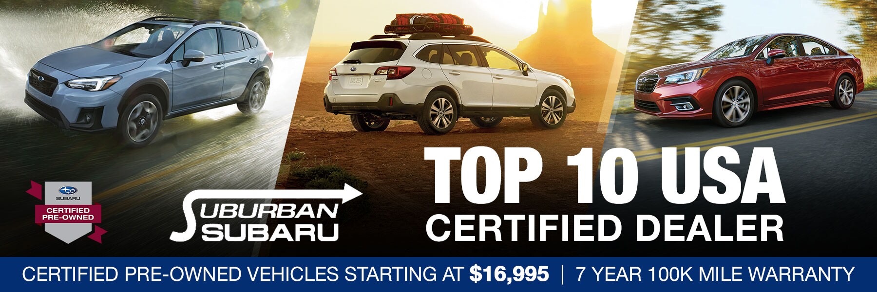 Subaru Certified Vehicle Program | Suburban Subaru