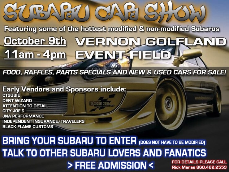 October 9th 2010 Subaru Show | Suburban Subaru