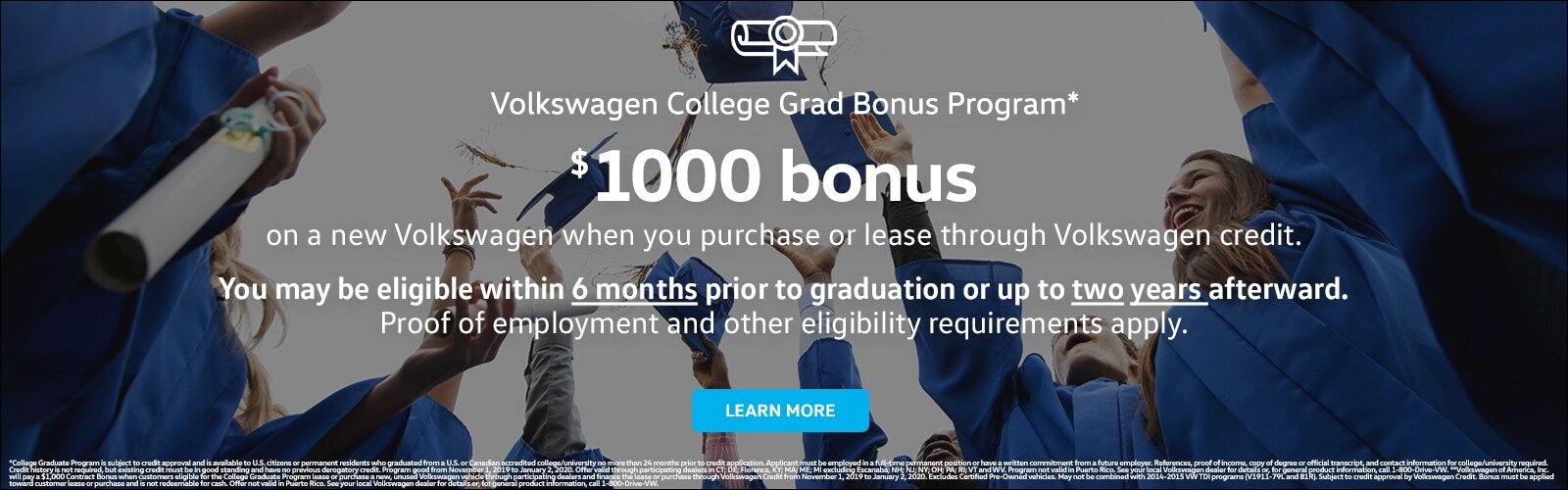 VW College Graduate Program | Dealer Near Detroit & Farmington Hills, MI