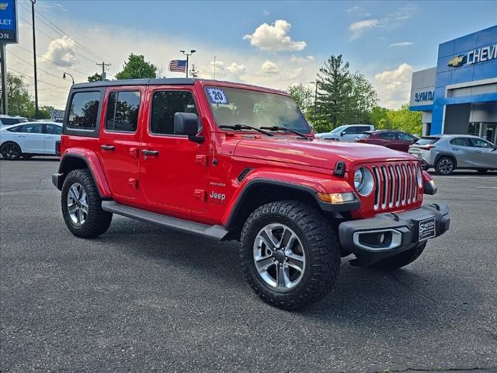 Used 2020 Jeep Wrangler Unlimited For Sale at Symdon Chevrolet of ...