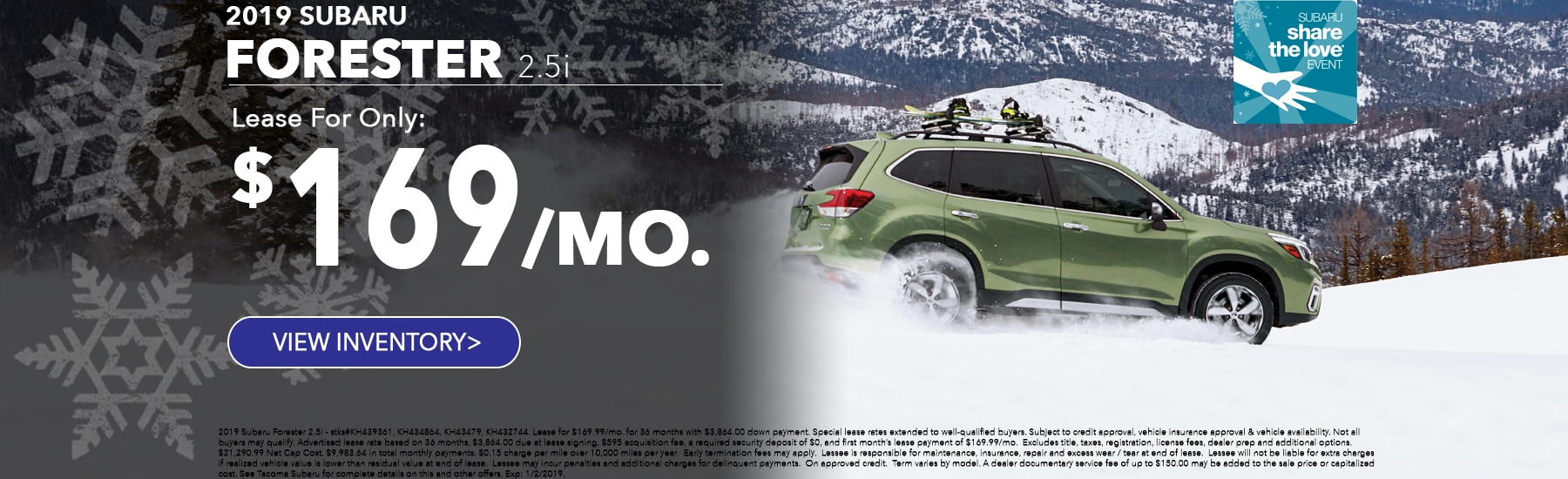 Tacoma Subaru | Serving Puyallup & Tacoma, WA | New 2018-2019 & Used ...